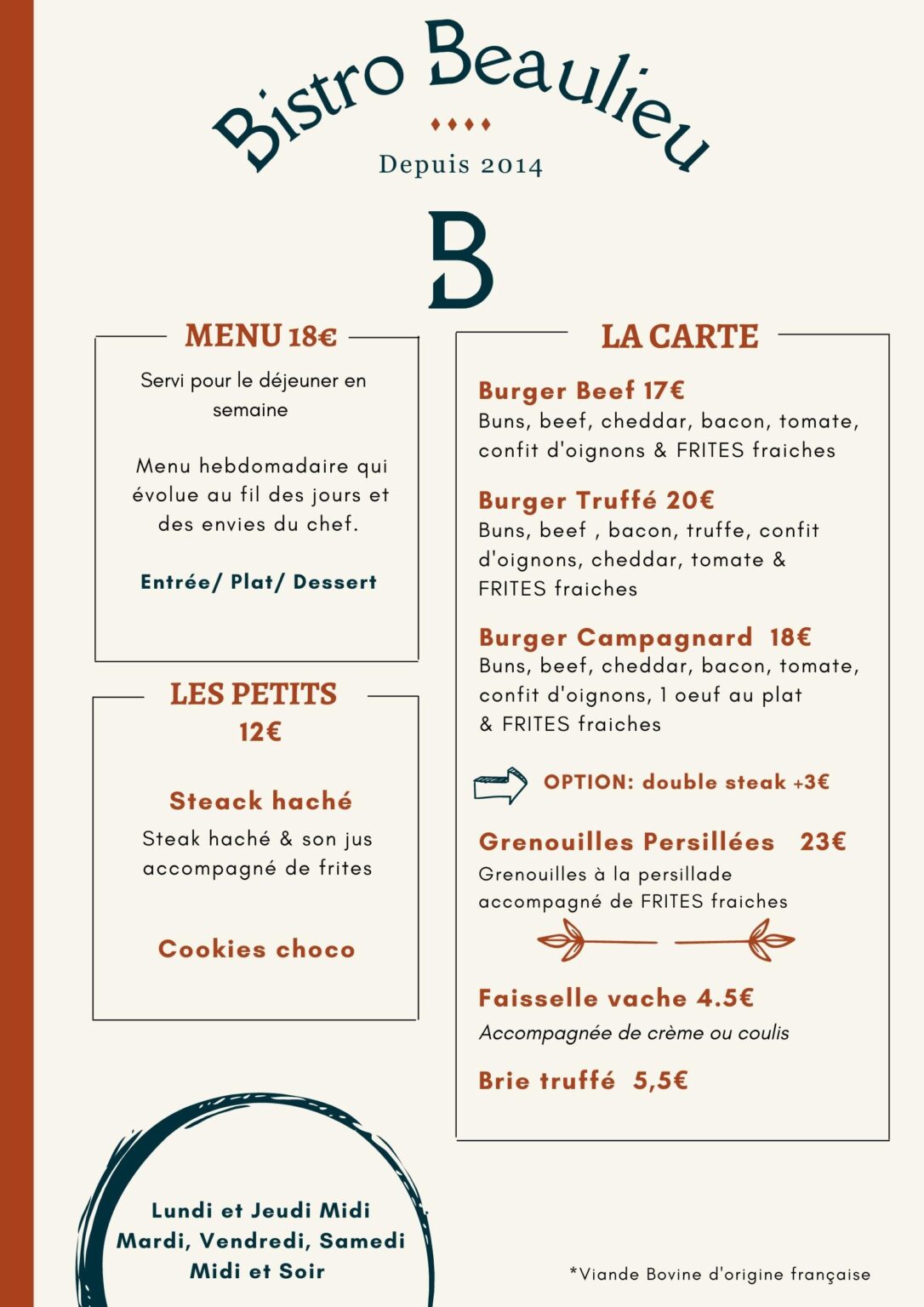 Bistro Beaulieu